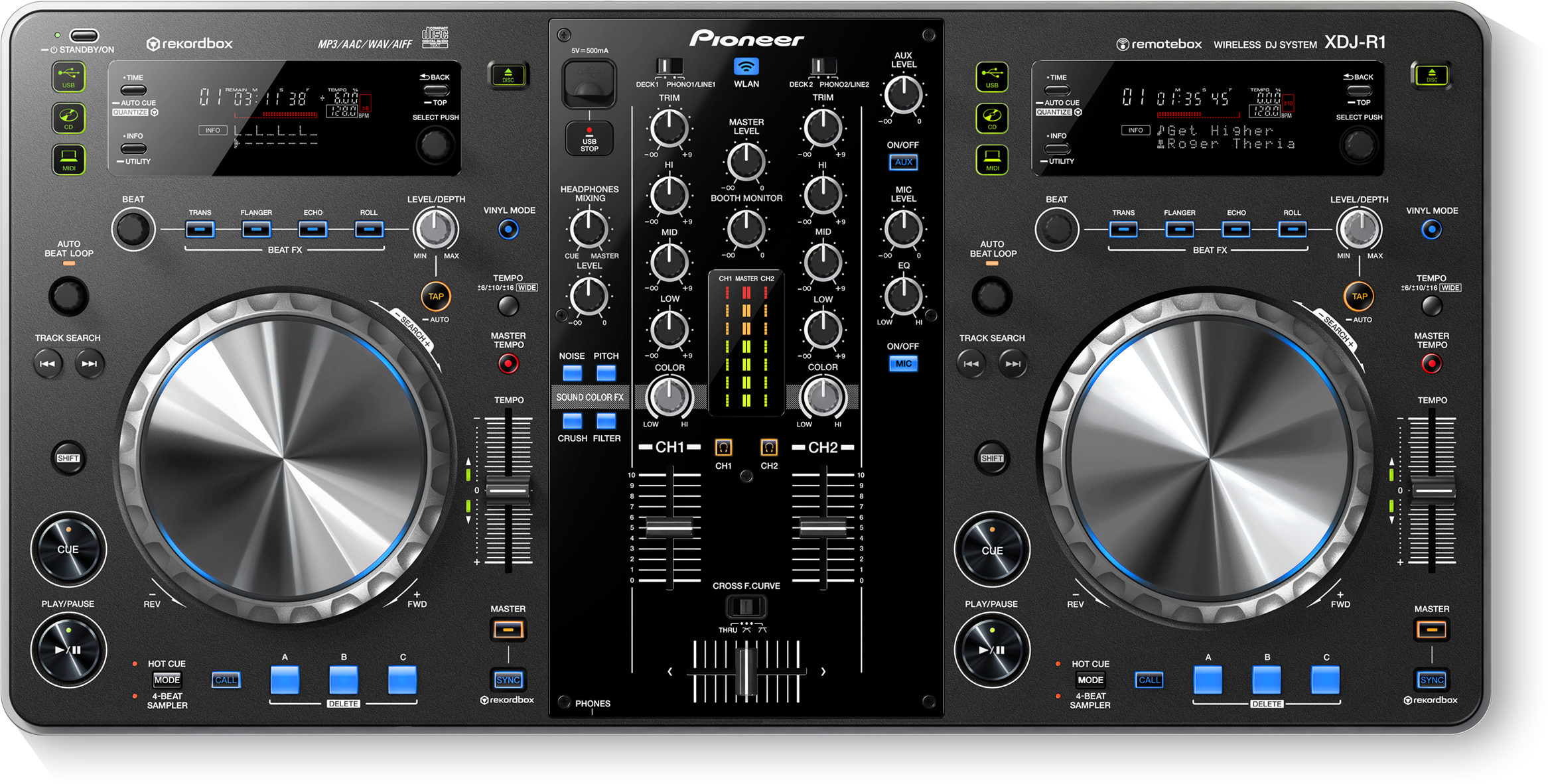 XDJ-R1 (archived) All-in-one DJ system for remotebox (black) - Pioneer DJ