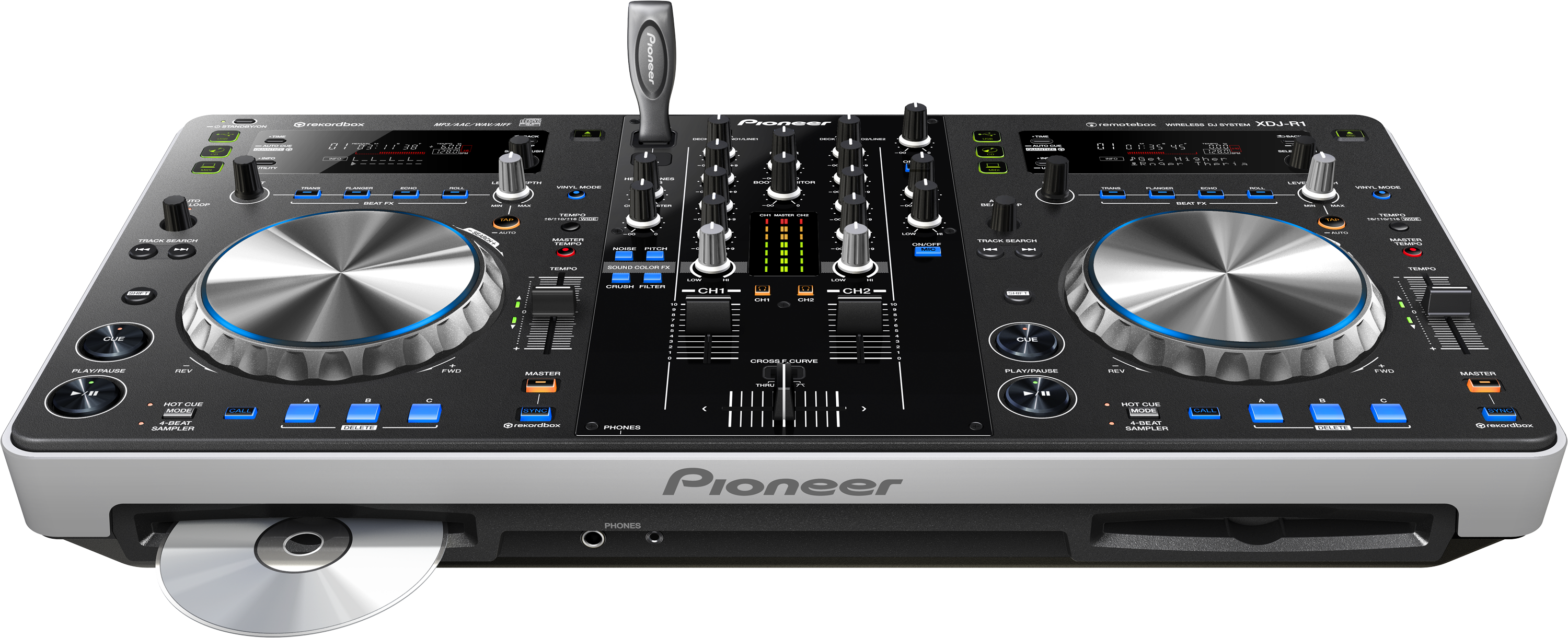 XDJ-R1 (archived) All-in-one DJ system for remotebox (black) - Pioneer DJ