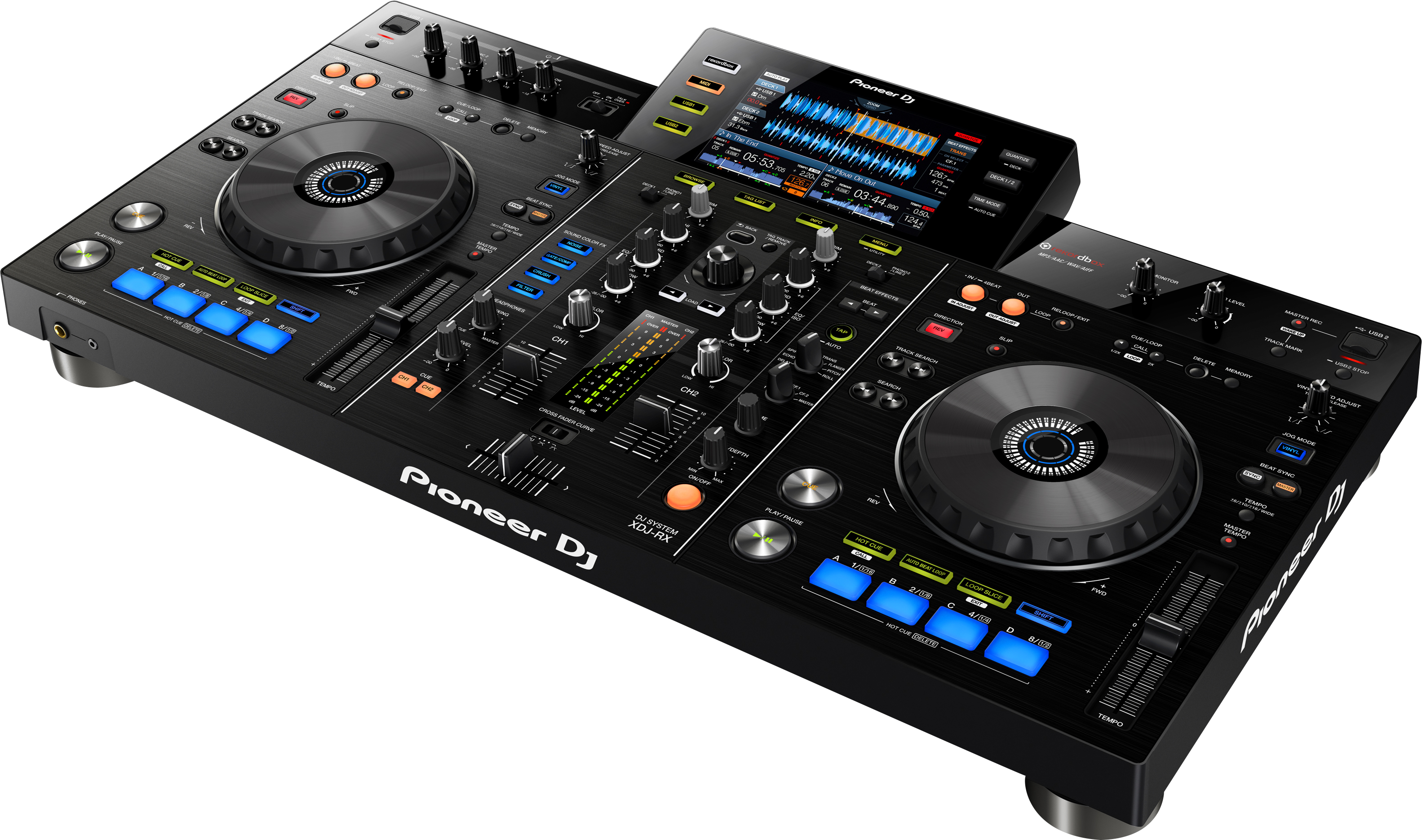 XDJ-RX (archived) All-in-one DJ system for rekordbox with a dual-deck ...