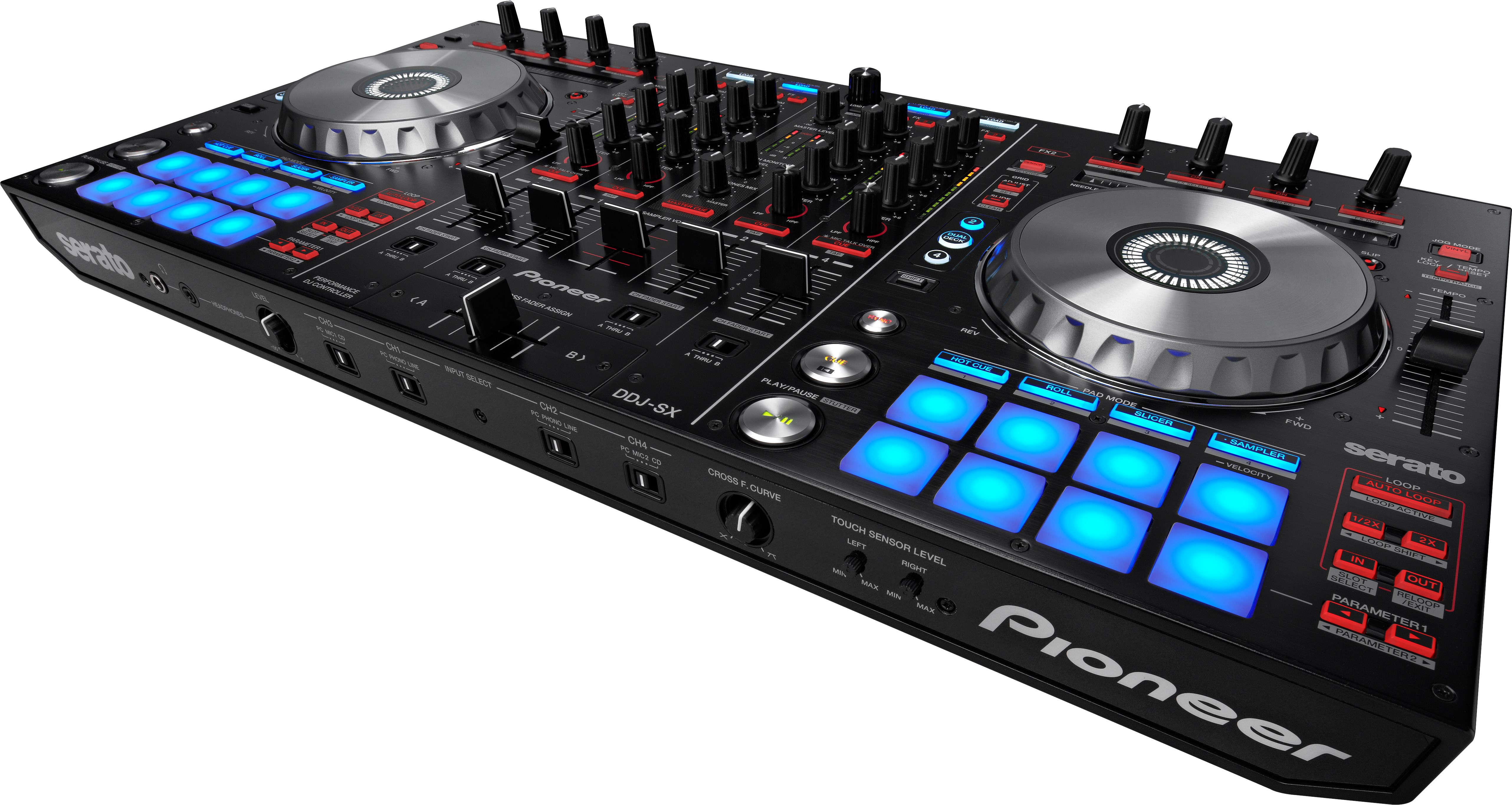 DDJ-SX (archived) 4-channel controller for Serato DJ Pro with Dual Deck ...