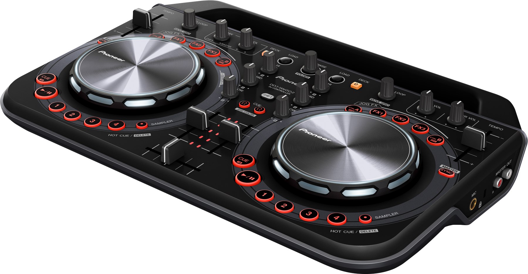 DDJ-WeGO2-K (archived) DJ CONTROLLER (black) - Pioneer DJ