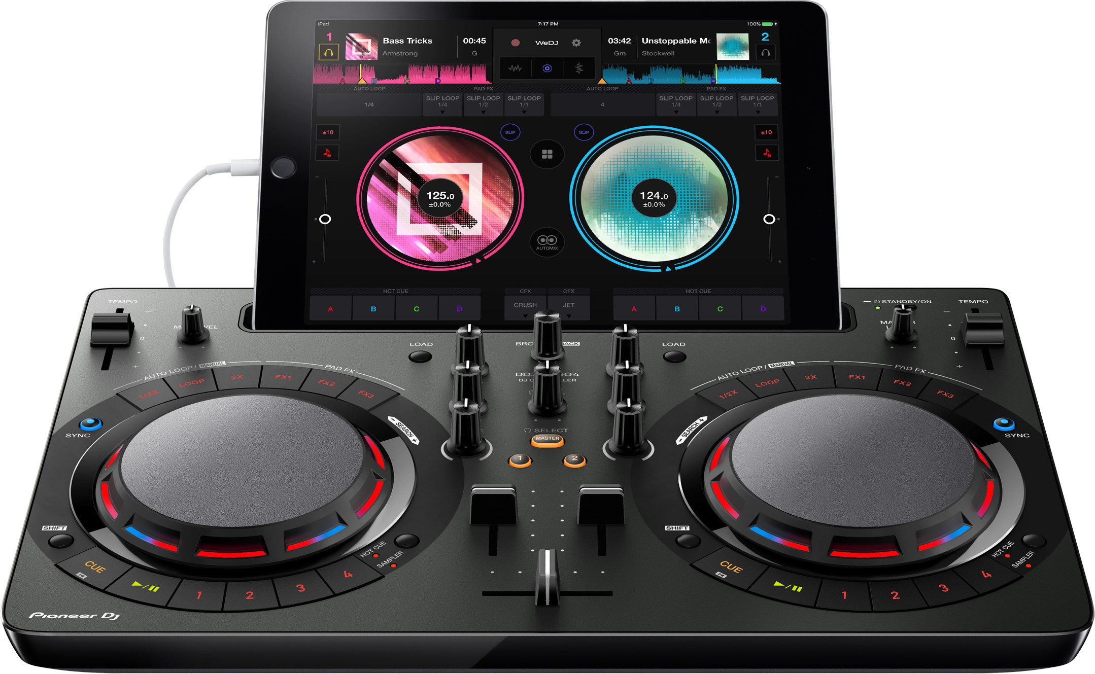 WeDJ for iPad Mobile DJ app for iPad (DJ app) - Pioneer DJ