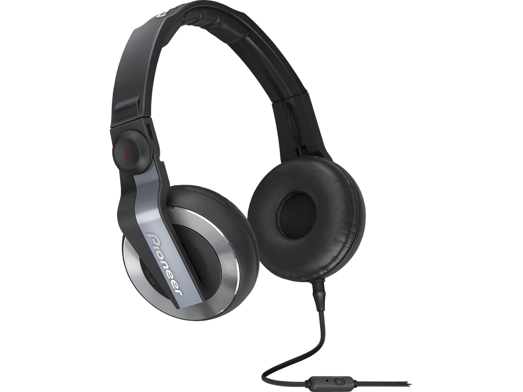 HDJ-500T (archivado) Audífonos para DJ con micrófono (Negro) - Pioneer DJ