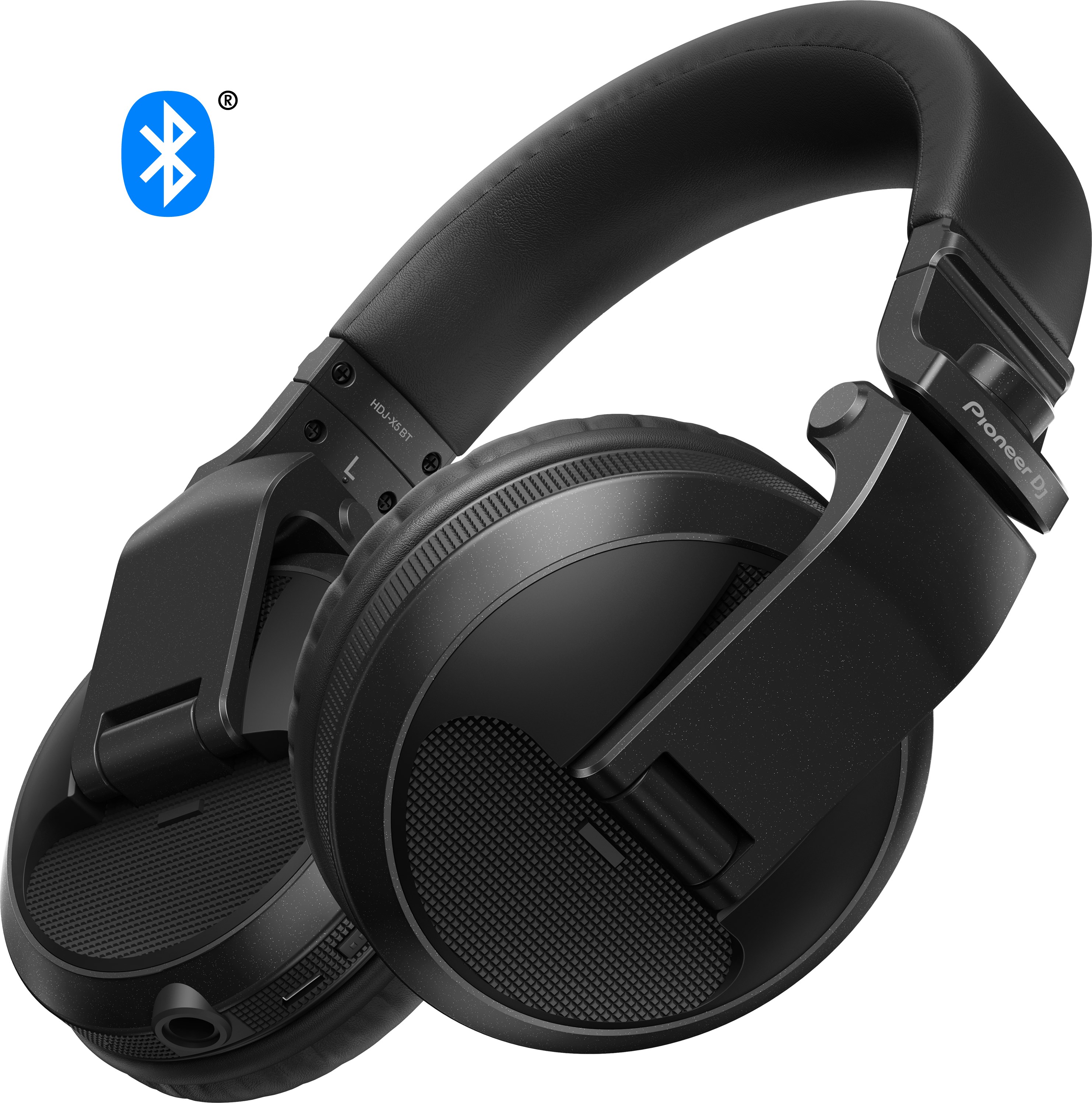 HDJ-X5BT Over-ear DJ headphones with Bluetooth® functionality (black ...