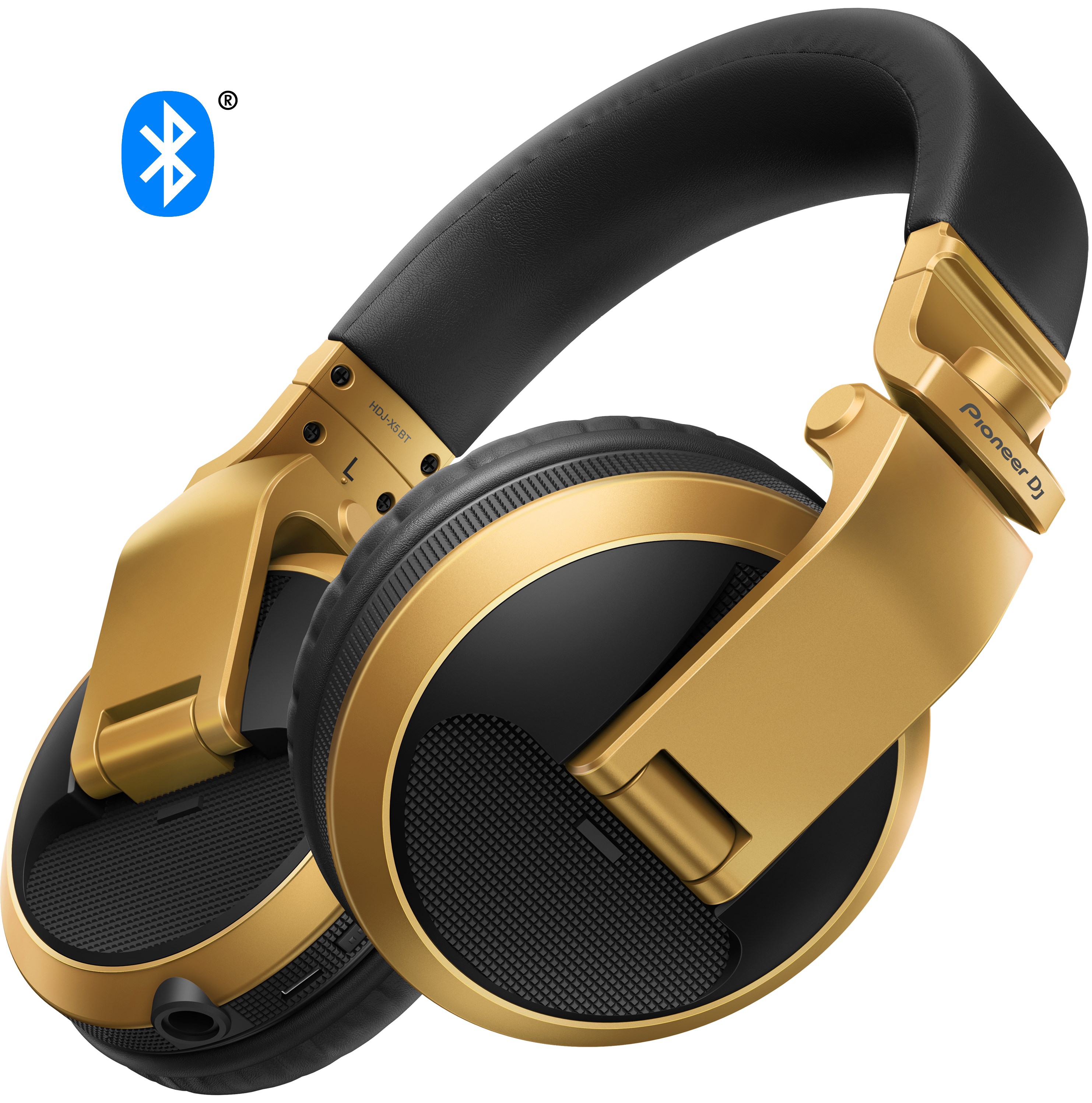 HDJ-X5BT Over-ear DJ headphones with Bluetooth® functionality (gold ...