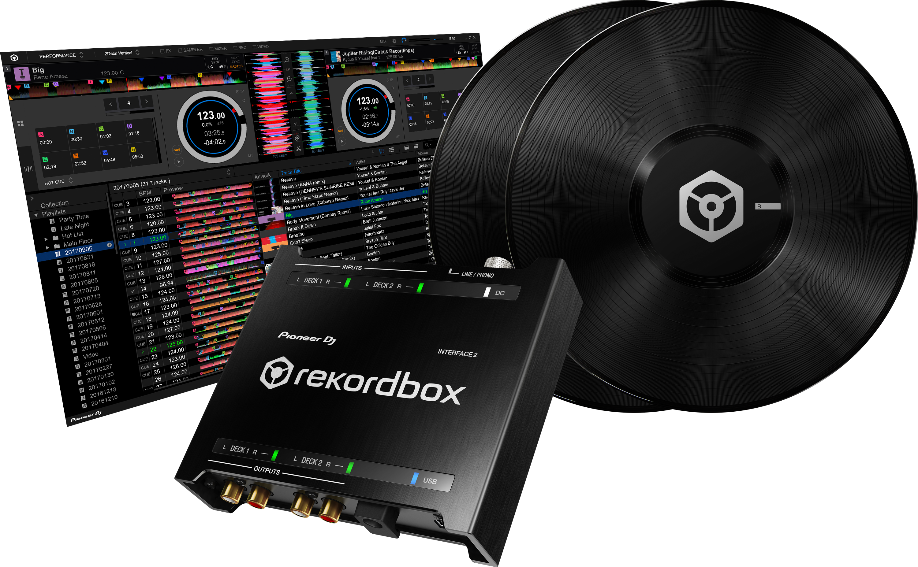 INTERFACE 2 Audio Interface for rekordbox (audio interface) - Pioneer DJ