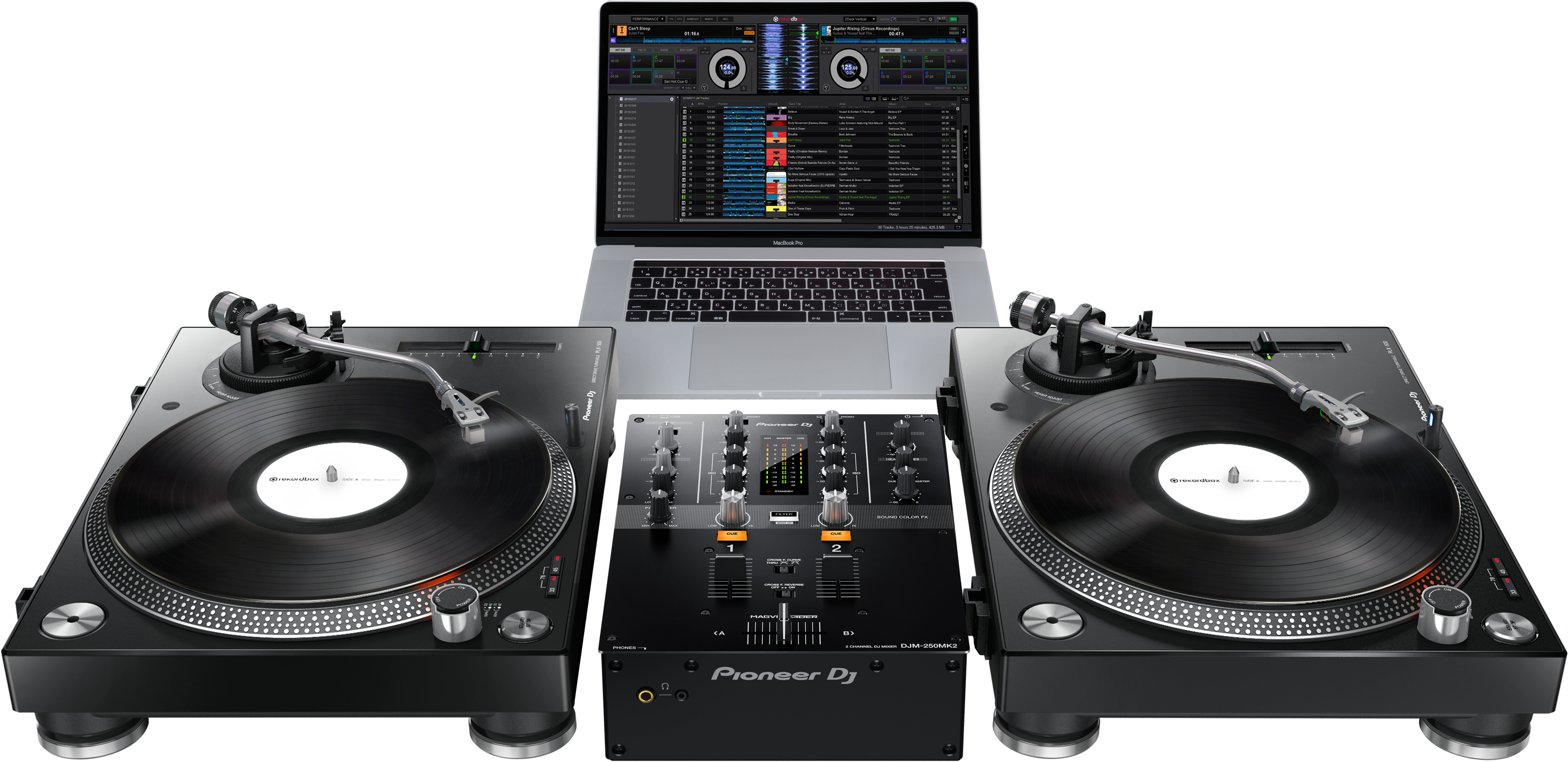 DJM-250MK2 与rekordbox兼容的2通道DJ混音器 (black) - Pioneer DJ