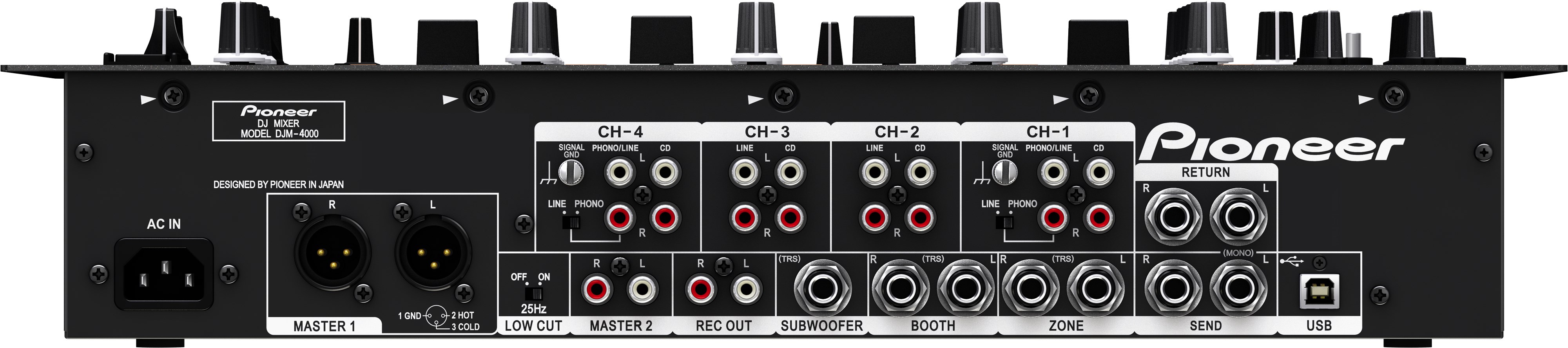 Pioneer DJ DJM-4000 (archived): Video & Images - Pioneer DJ Global