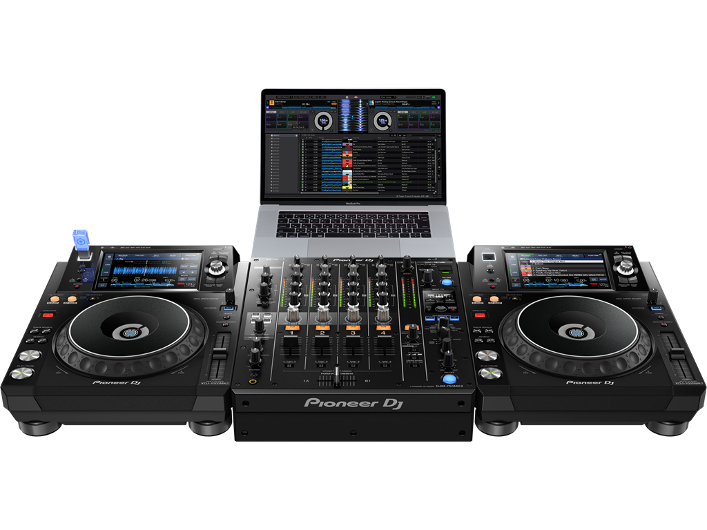 DJM-750MK2 Mesa de mezclas DJ de 4 canales (negro) - Pioneer DJ