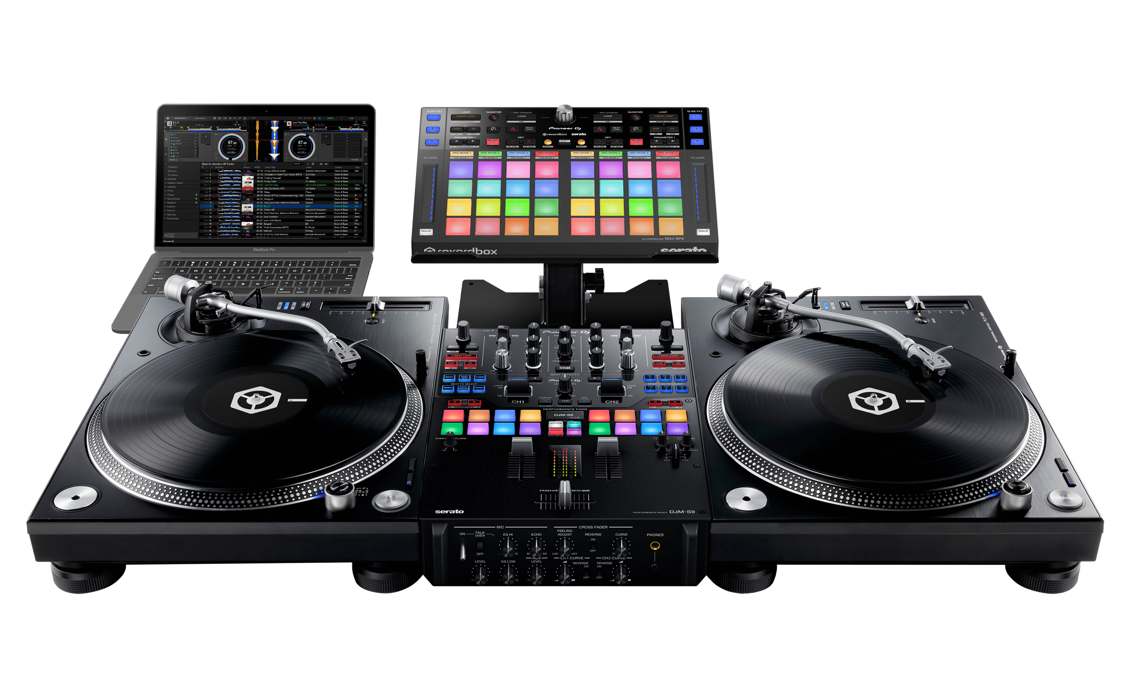 DJM-S9 (已存档) 与搓碟风格Serato DJ Pro/rekordbox兼容的2通道DJ混音器 (black) - Pioneer DJ