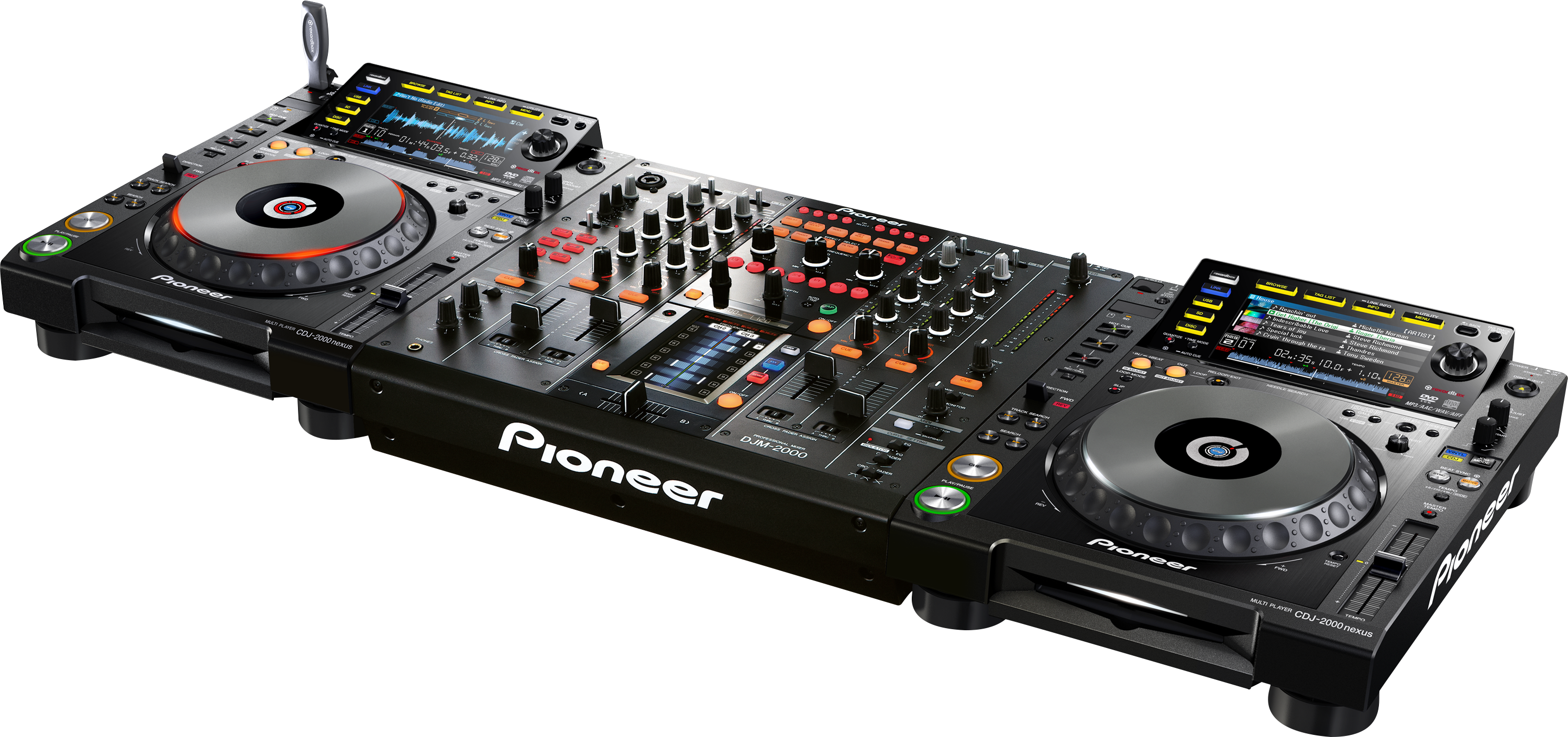 CDJ-2000NXS (archived) Pro-grade digital DJ deck (black) - Pioneer DJ