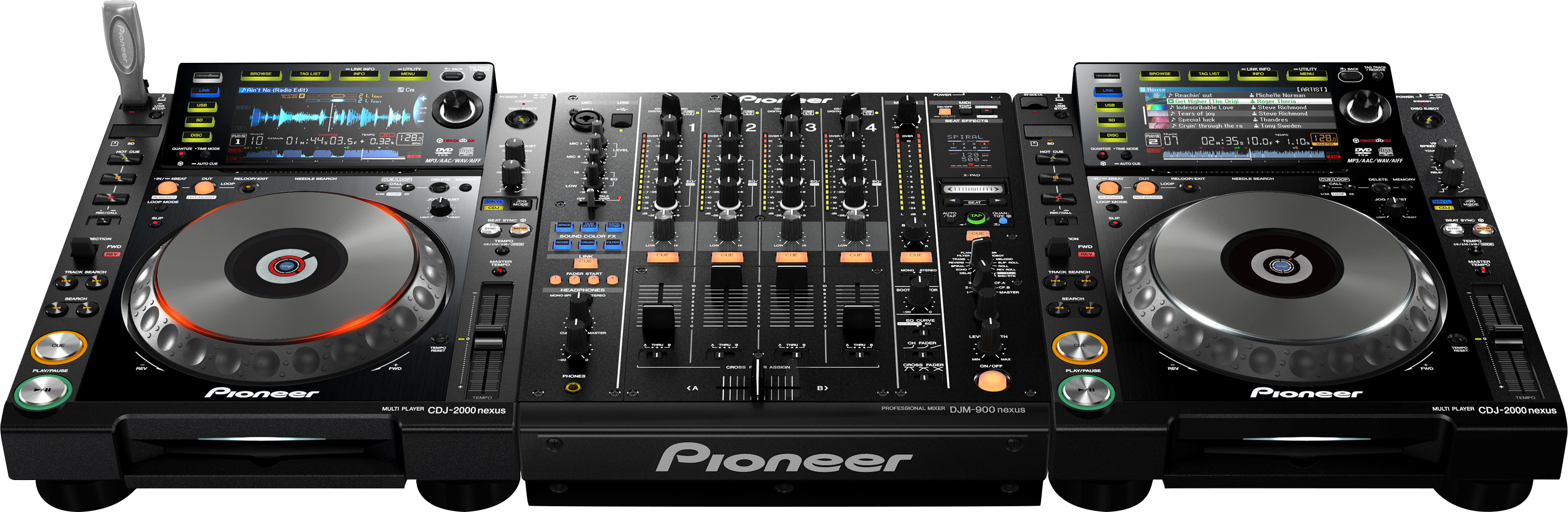 CDJ-2000NXS (archived) Pro-grade digital DJ deck (black) - Pioneer DJ
