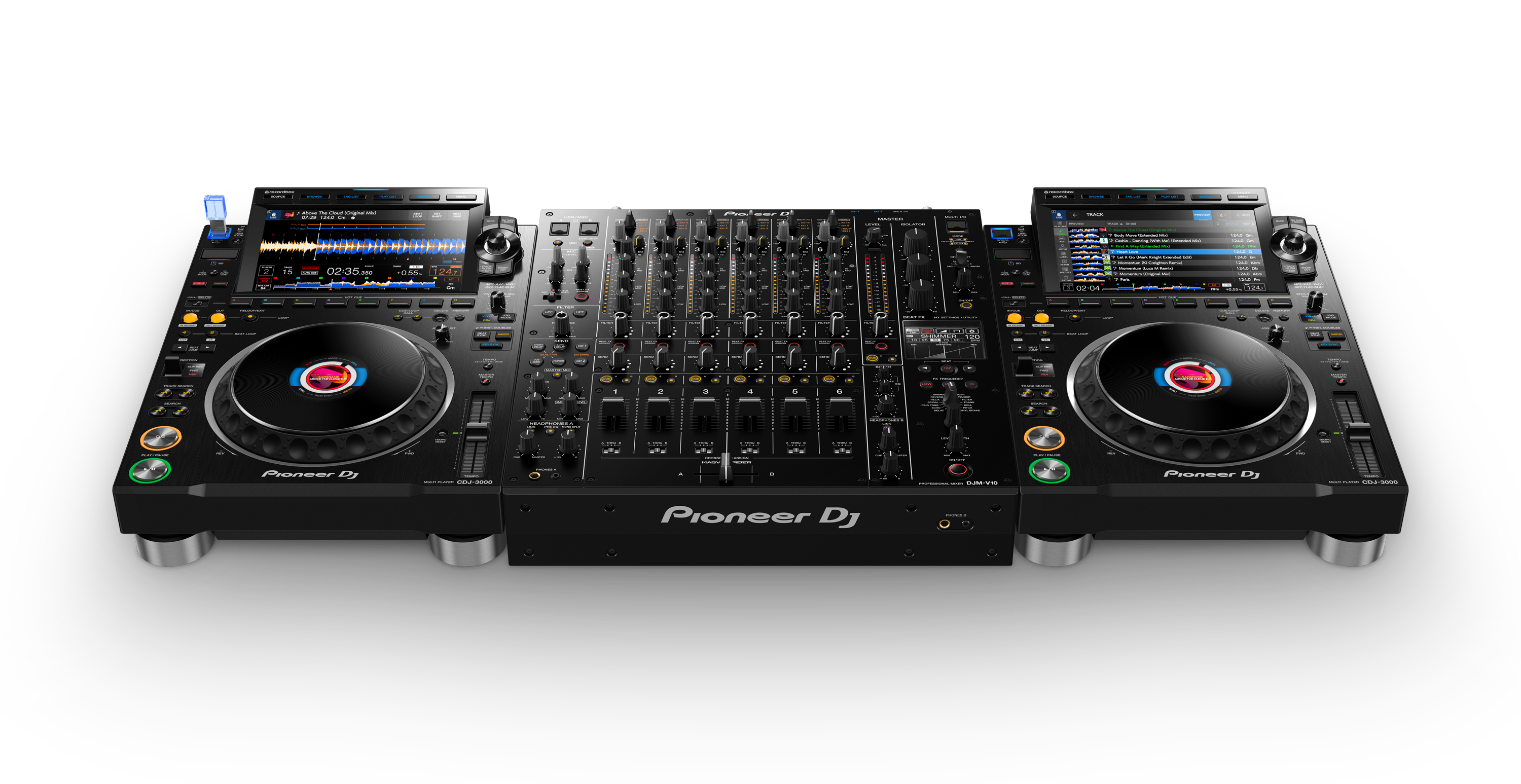 Eine neue Dimension: Der CDJ-3000 ist gelandet | Der weiter entwickelte Flaggschiff-Multiplayer ...