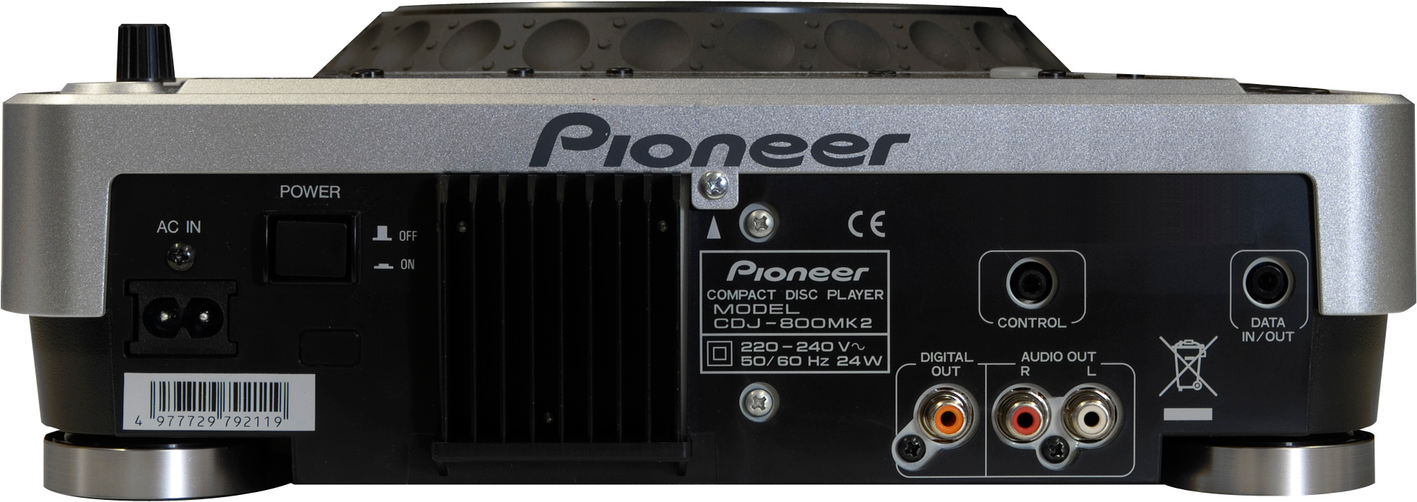 CDJ-800MK2 (archived) Digital CD deck with scratch jog wheel (black ...