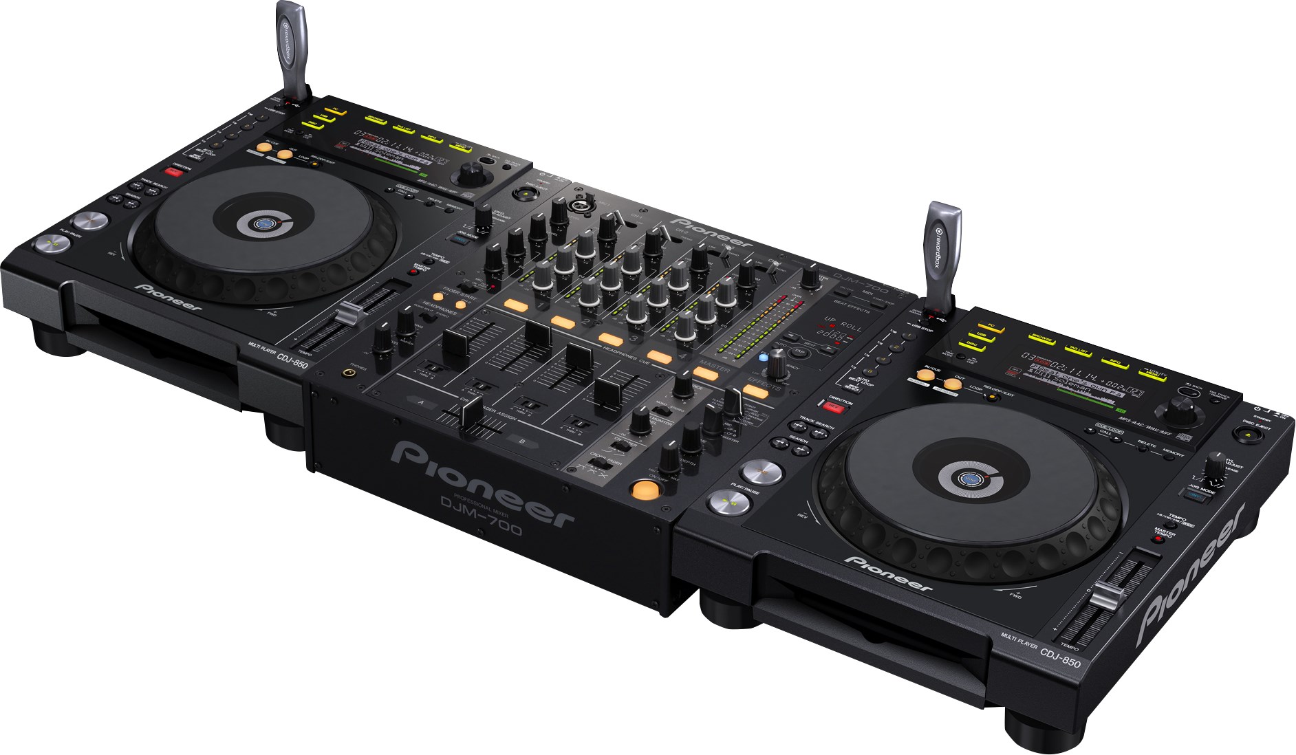 CDJ-850-K (archived) DJ multi player with disc drive (black) - Pioneer DJ