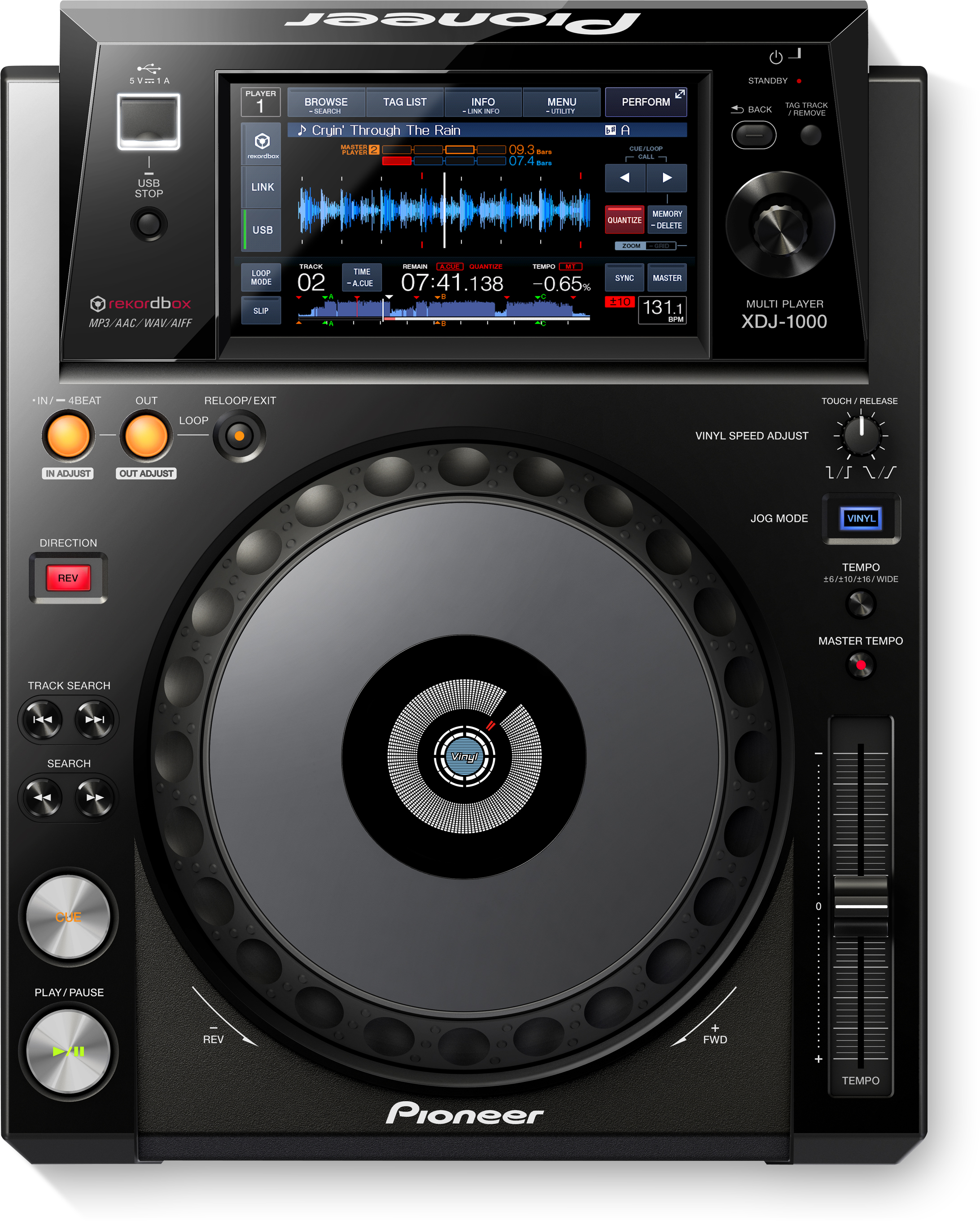 XDJ-1000 (archivado) Reproductor digital compatible con rekordbox ...