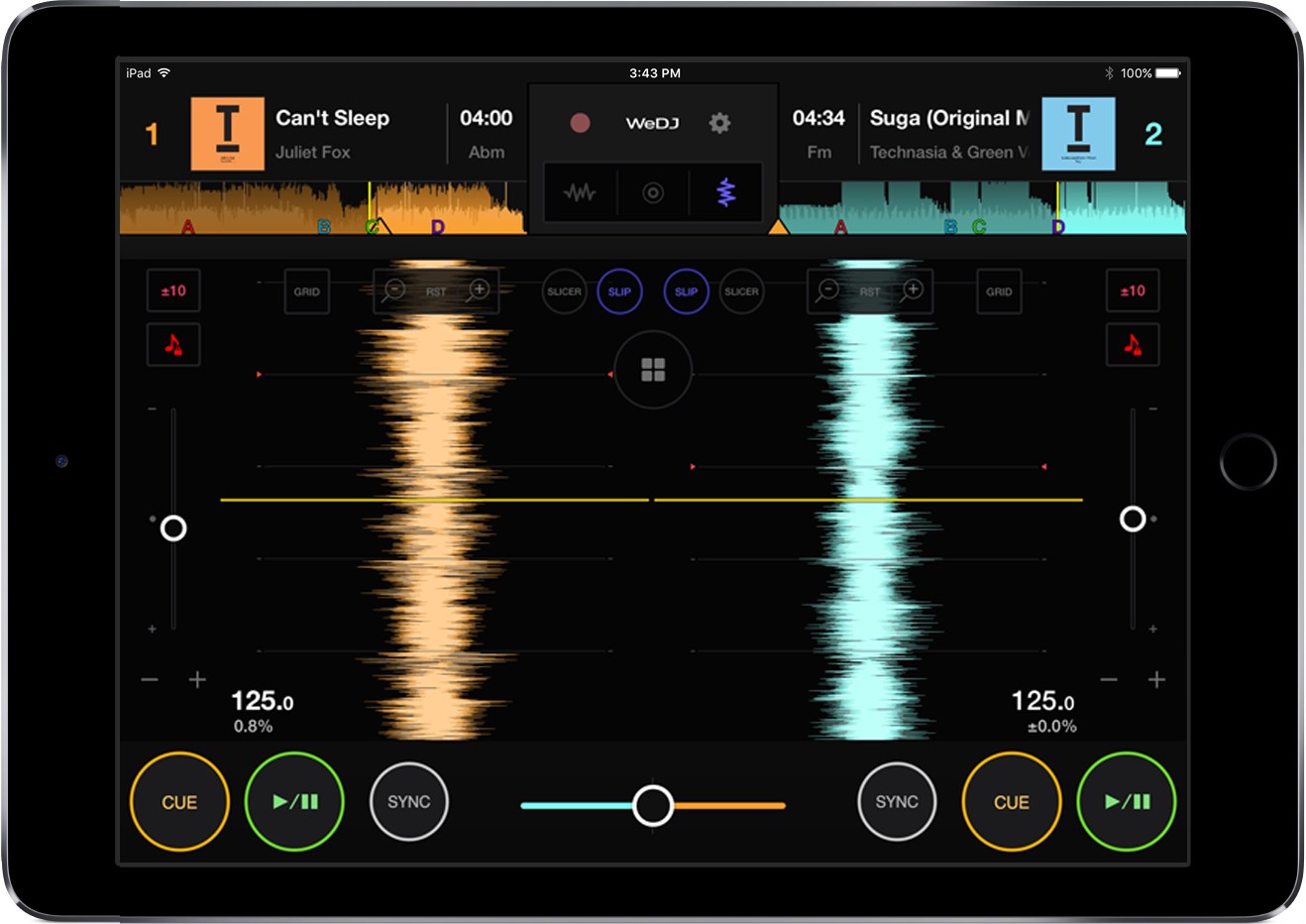 WeDJ for iPad Mobile DJ app for iPad (DJ app) - Pioneer DJ